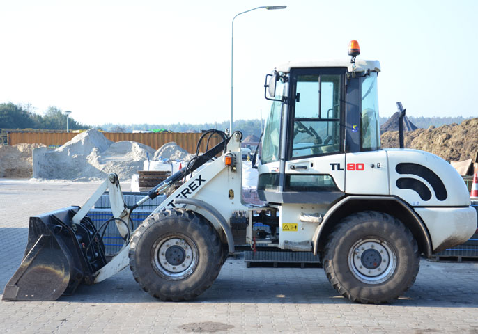 Shovel Terex TL80 - Van Der Wal Blijham